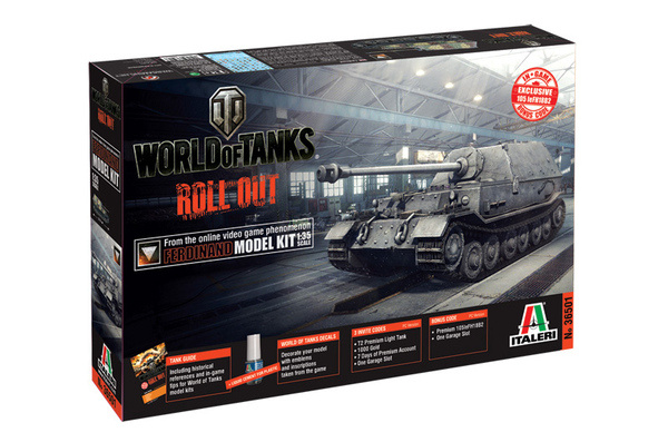 German Ferdinand/Elefant WORLD OF TANKS 1:35 | Italeri 36501 ...